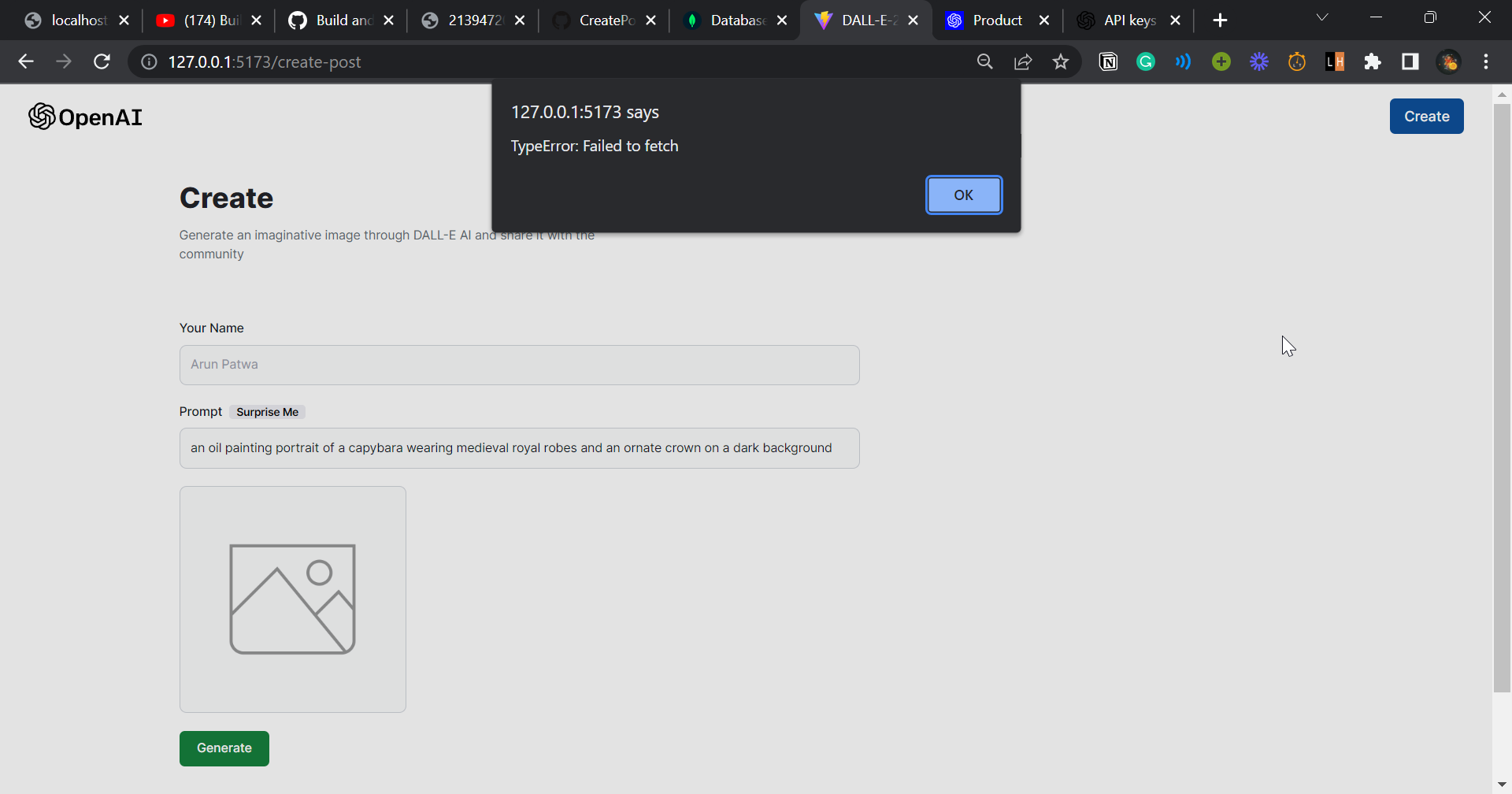 Build And Deploy A Full Stack Mern Ai Image Generation App And Midjourney And Dall E Clone · Github