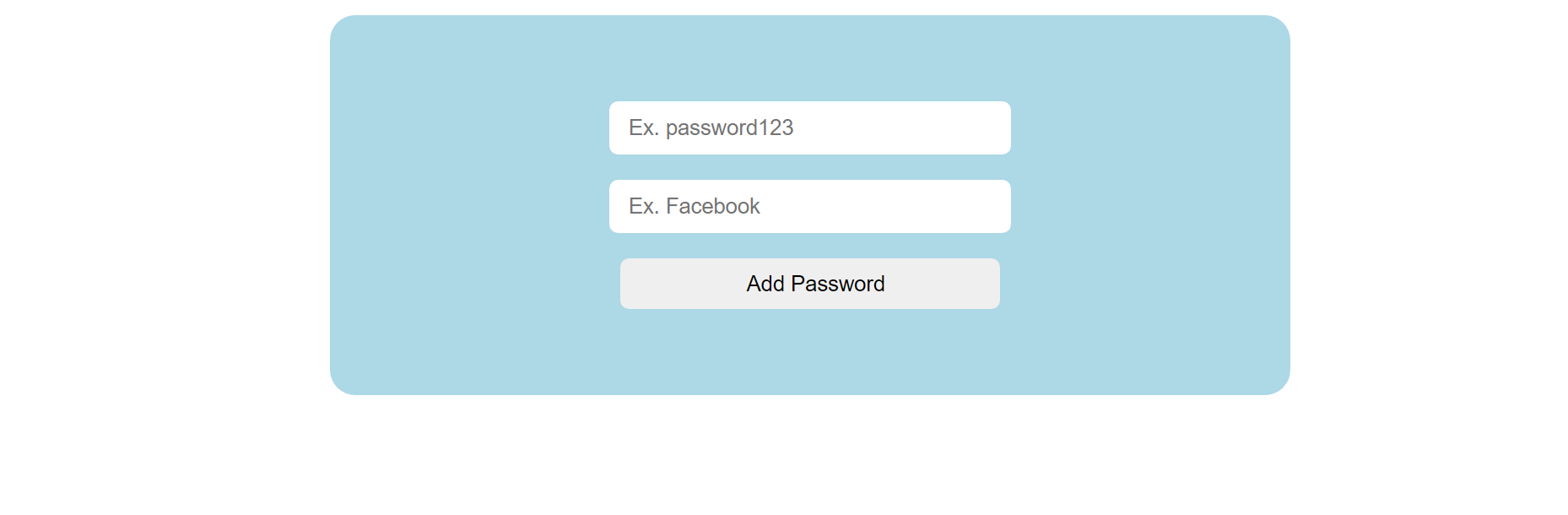 GitHub - RohanVolety/PasswordManager