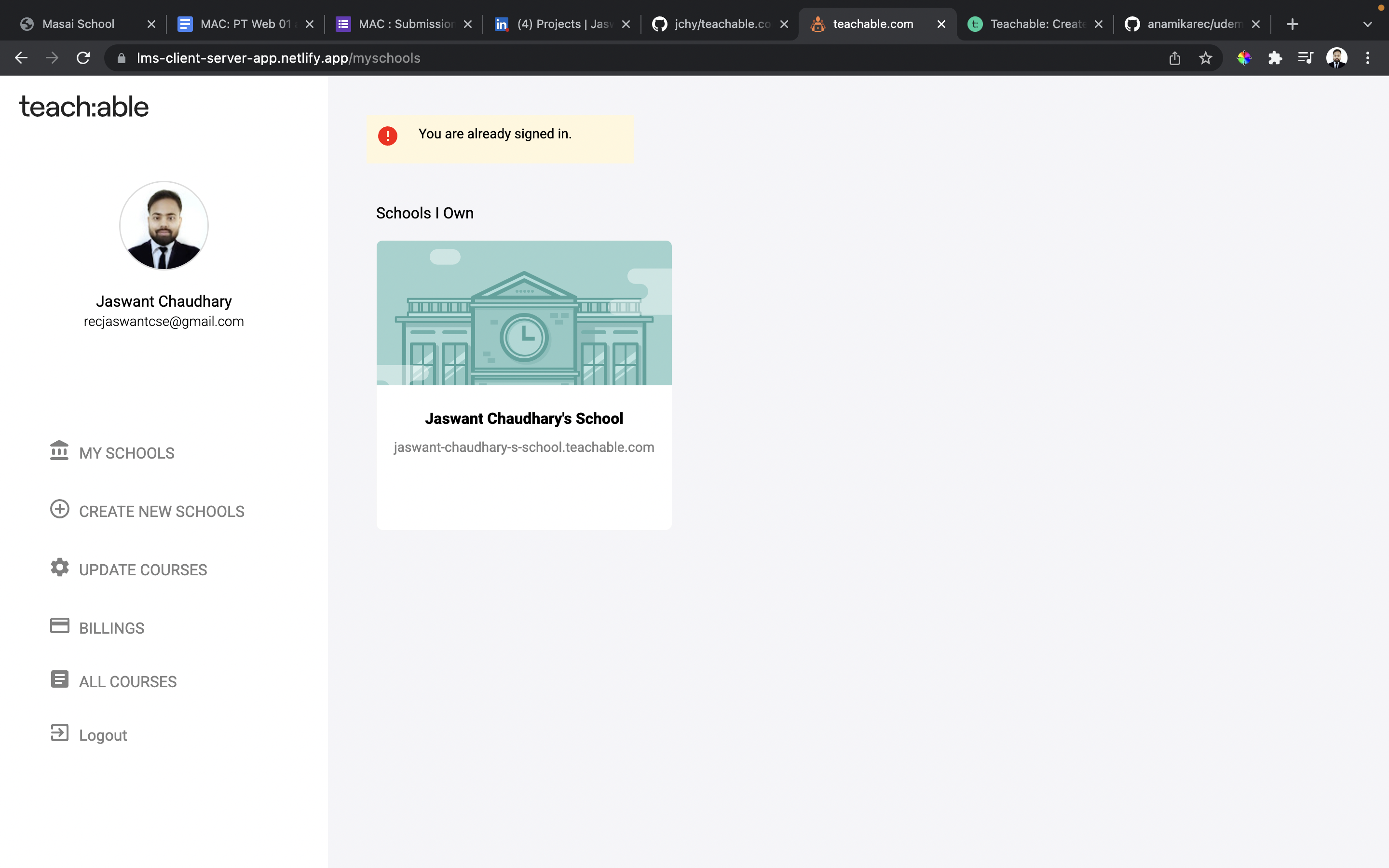 GitHub - jchy/teachable.com-project: This is a team project of three members, here in this ...