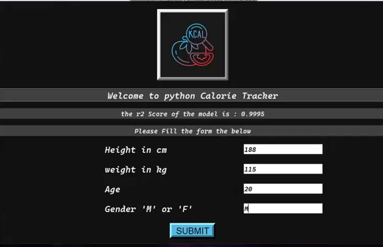 GitHub - aryanrathore1012/calorie_tracker_ml: a python calorie tracker that uses machine ...