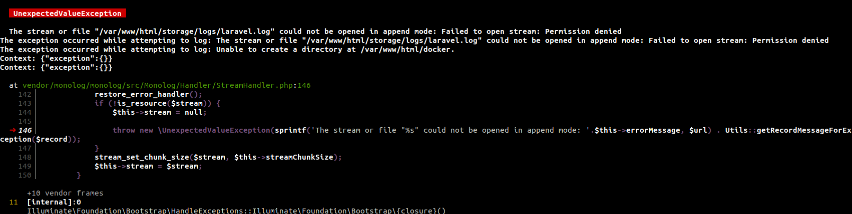 File ownership issue with `sail artisan sail:publish` · Issue #372 · laravel/sail · GitHub