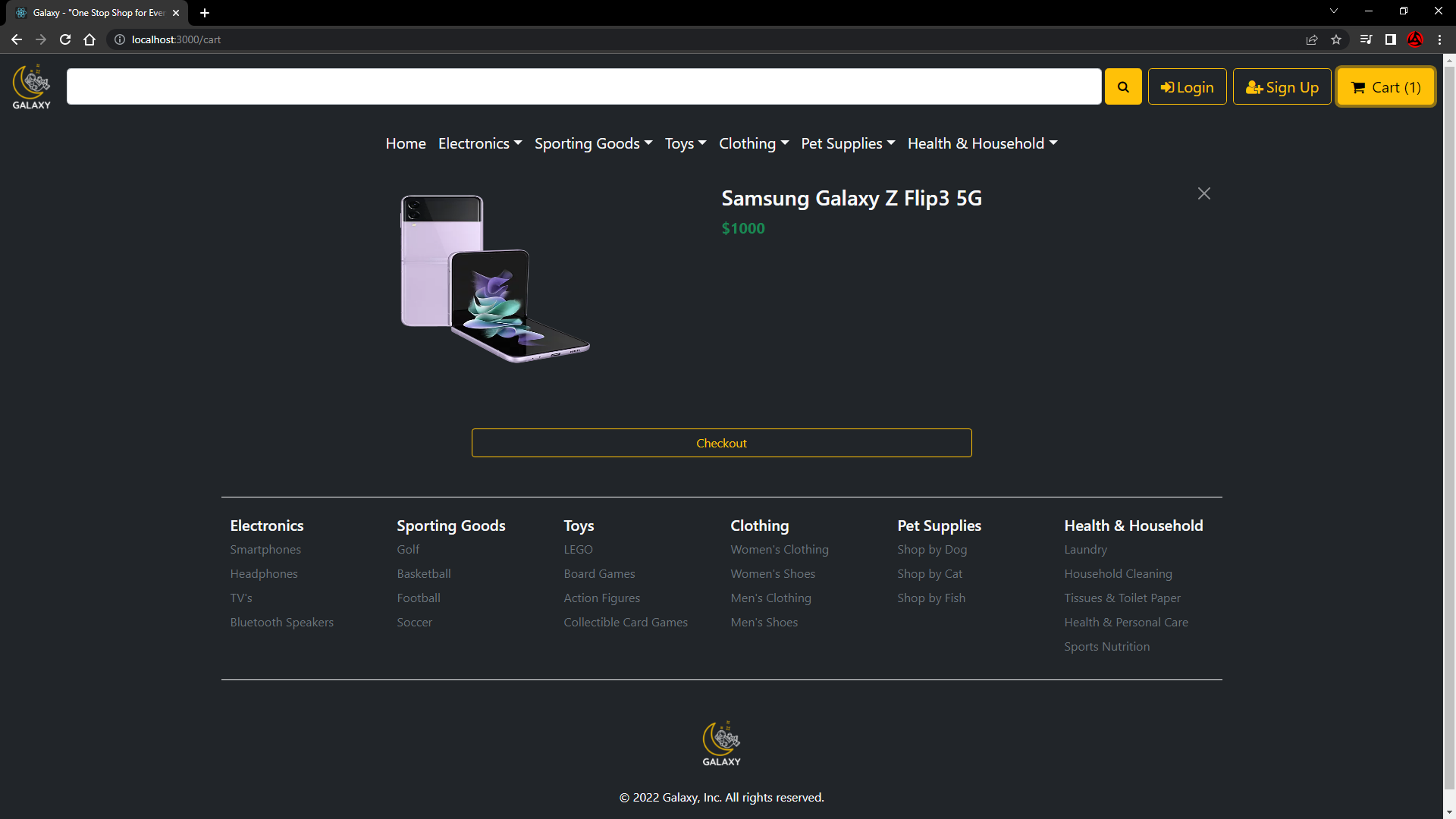 GitHub - BLS007/galaxy_ecommerce_app: An e-commerce website (using ...