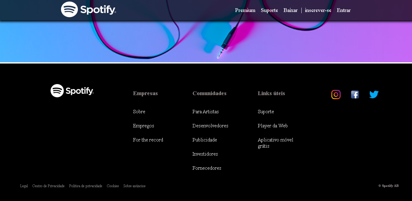 GitHub - RaniSales/Clone-spotify: desafio proposto pelo programa GoDev de Goiás.