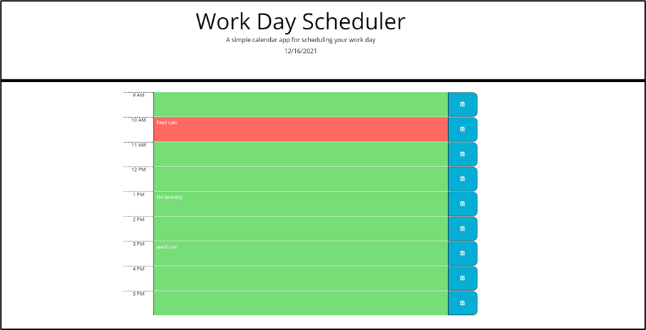 GitHub - WardVanlaar/workday-scheduler