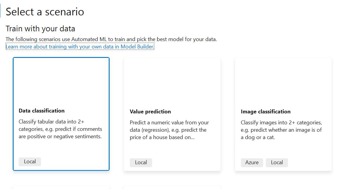 Cannot see images in VS 2022 · Issue #1785 · dotnet/machinelearning-modelbuilder · GitHub