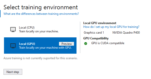 Gpu Docs For Text Classification · Issue 2326 · Dotnet Machinelearning Modelbuilder · Github