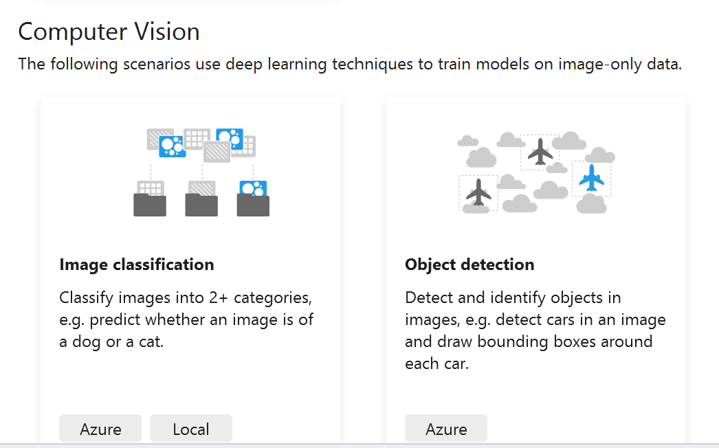 Capitalize computer vision · Issue #2340 · dotnet/machinelearning-modelbuilder · GitHub
