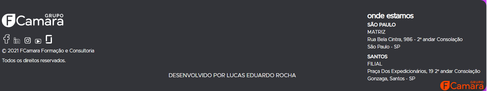 GitHub - Edlucaz/Landing-Page---Fcamara: Landing page criada para o desafio do Grupo Fcamara com ...