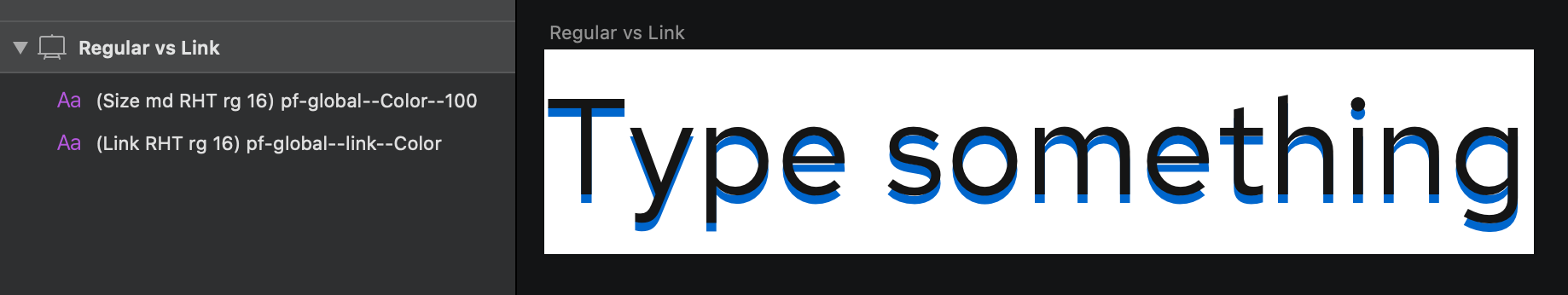 16px Regular and Link text styles misaligned · Issue #117 · patternfly ...