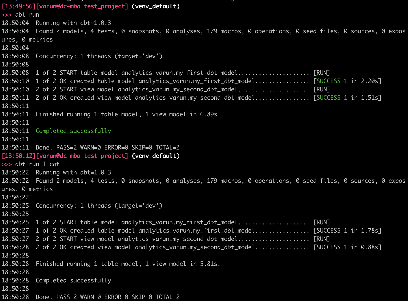 [CT-290] [Bug] logger not outputing colors to stdout when stdout is piped to another process ...