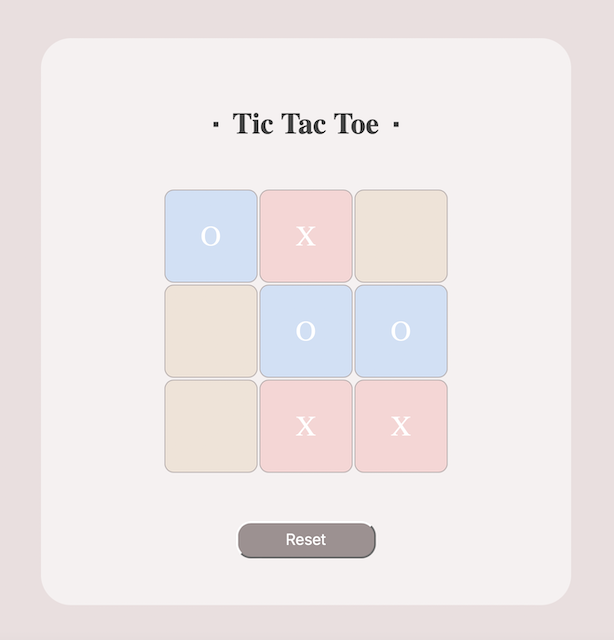 GitHub - yunamom/tictactoe
