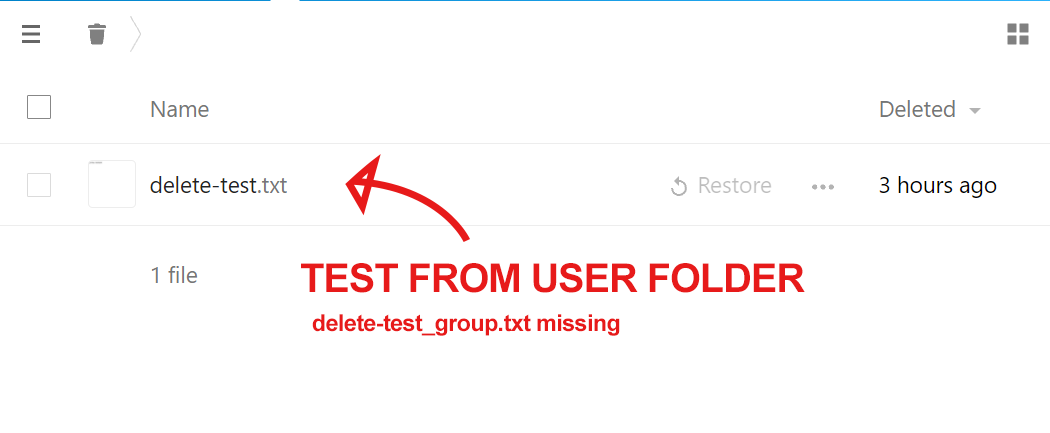 Bug Deleted Files Not Being Held In Trashbin · Issue 1940 · Nextcloudgroupfolders · Github