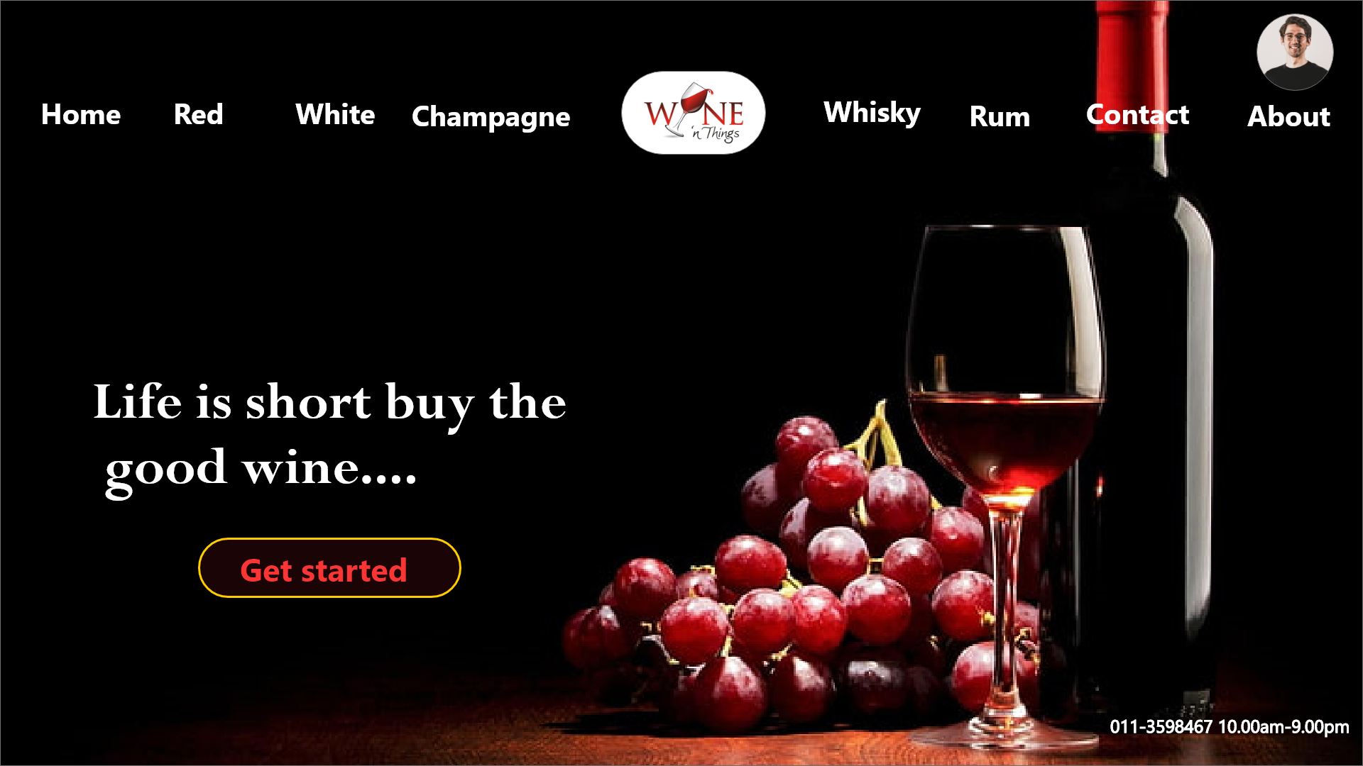 GitHub - tharukee1234/UI-UX-Desing-for-Wine-Order-: Using Adobe XD ...