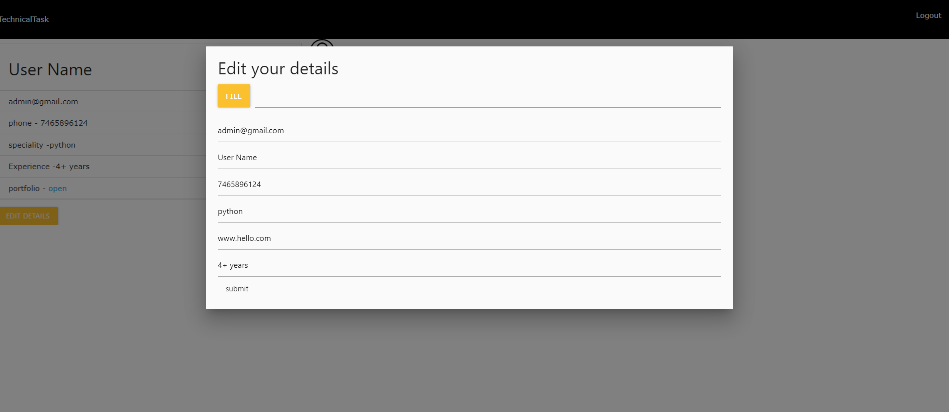 GitHub - rougerwolf/XenonStack-Technical-Task