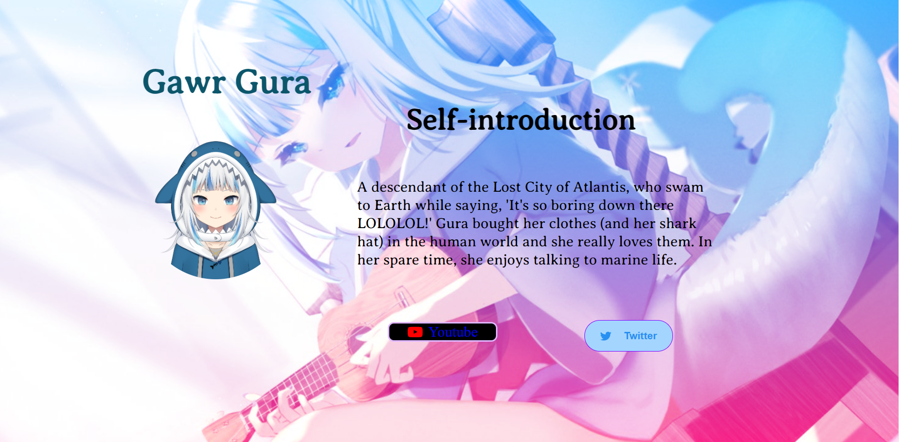 修改事項 · Issue #1 · Hololive-Encyclopedia/Gawr-Gura · GitHub