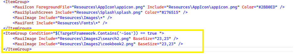 [MAUI] Recipe App build failed with error: One or more duplicate file names were detected ...