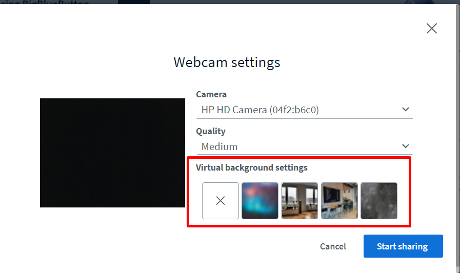 Add custom virtual background images to Greenlight. · Issue #3004 · bigbluebutton/greenlight ...