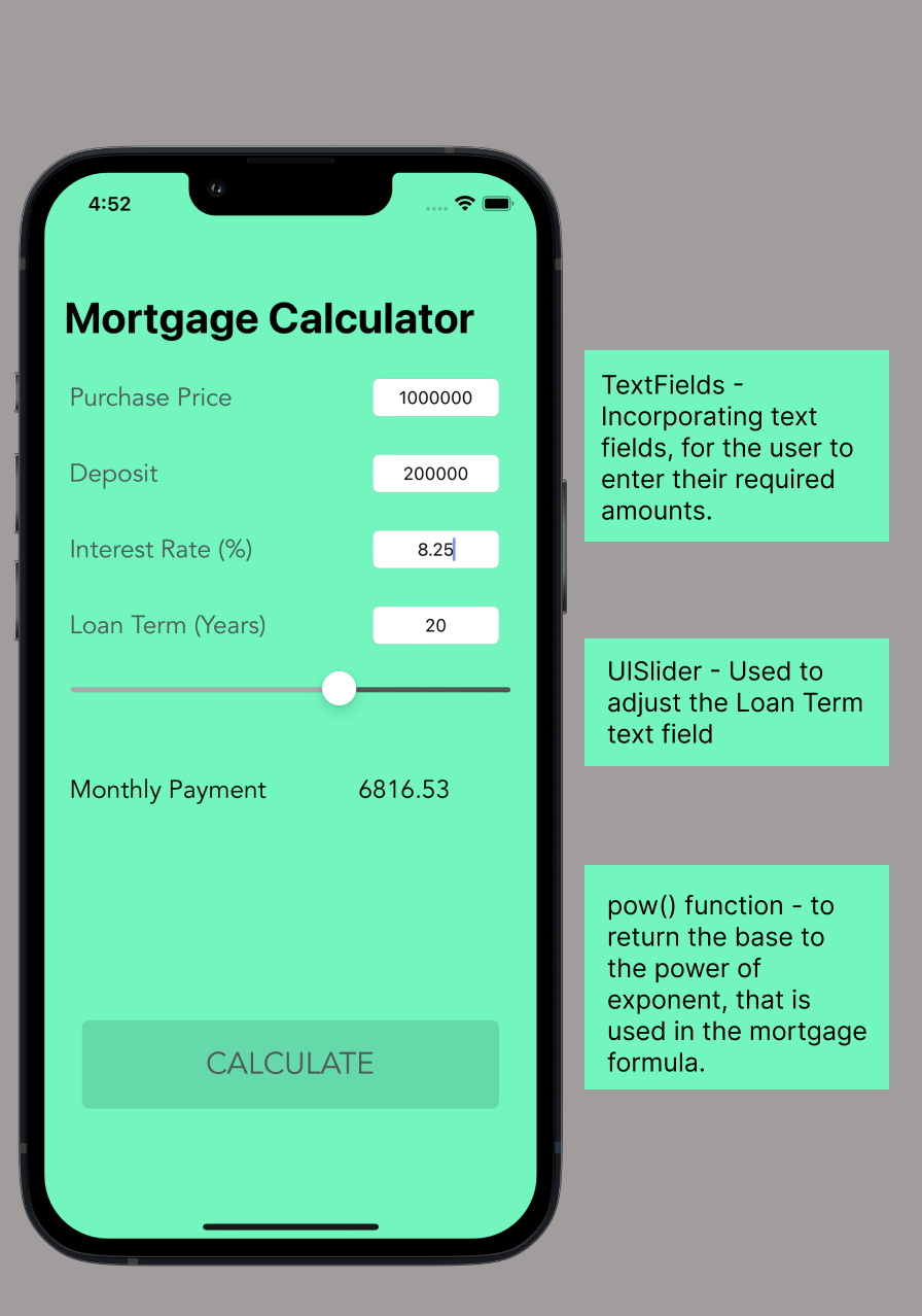 GitHub - boshoff7/MortgageCalculator