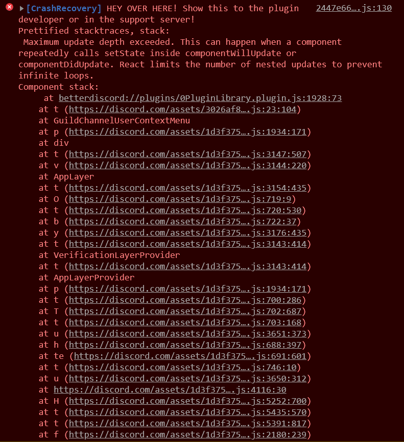 BiggerStreamPreview breaking all interactions · Issue #237 · jaimeadf/BetterDiscordPlugins · GitHub