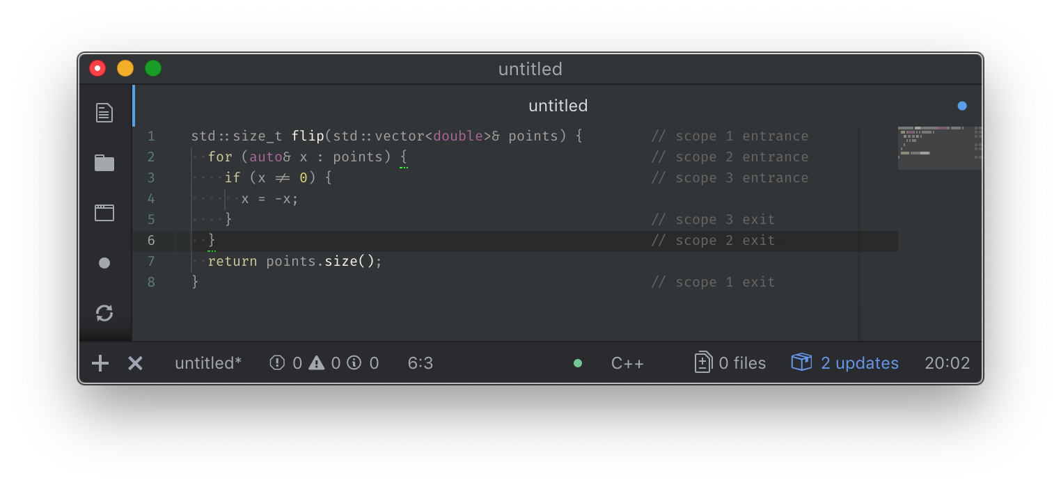 Highlighting Scope Boundaries [Feature Request] · Issue #866 ...