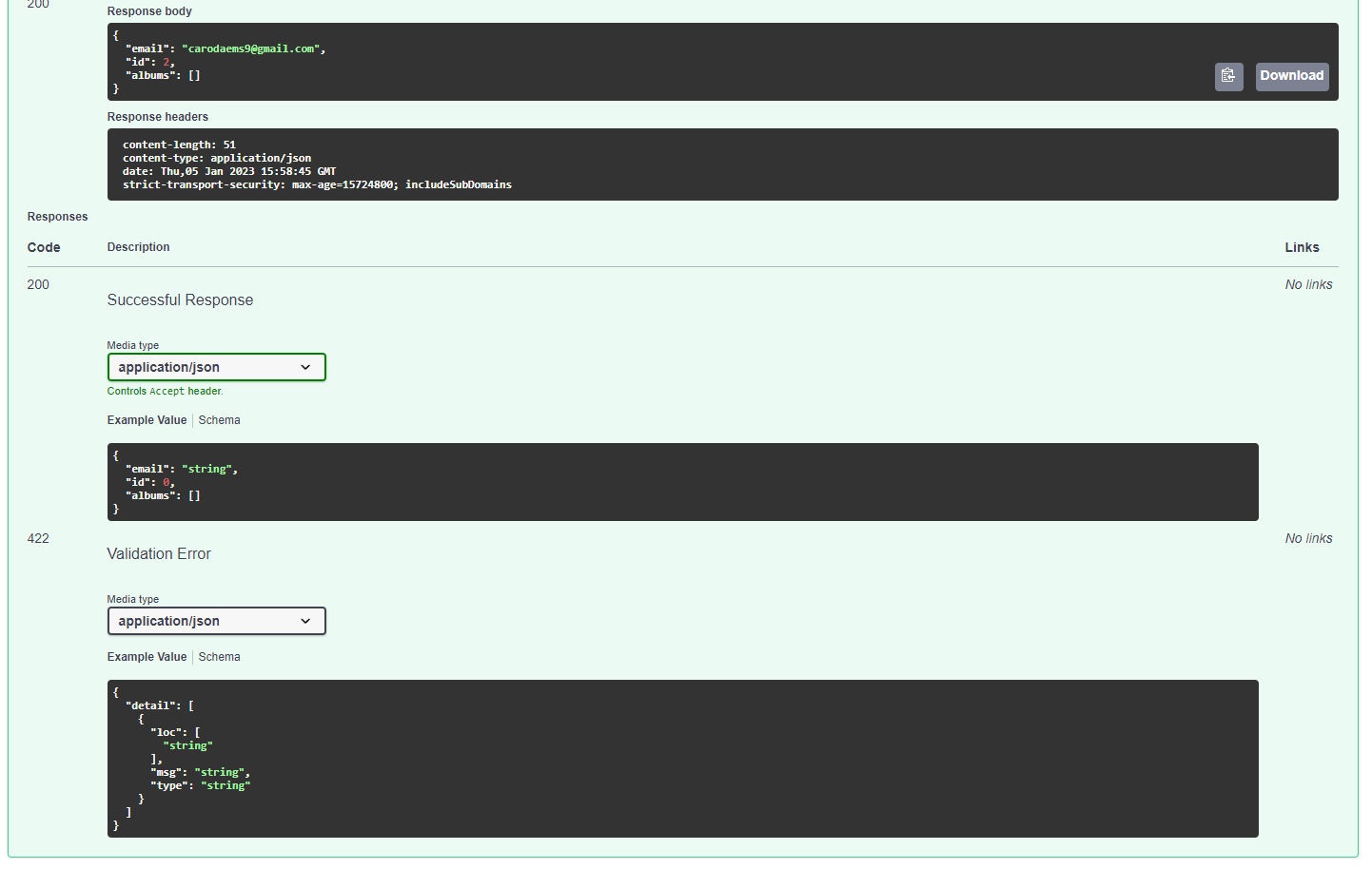 GitHub - carodaems/song_api