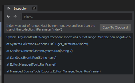 Tool event exceptions always show as ArgumentOutOfRangeException · Issue #3067 · Facepunch/sbox ...