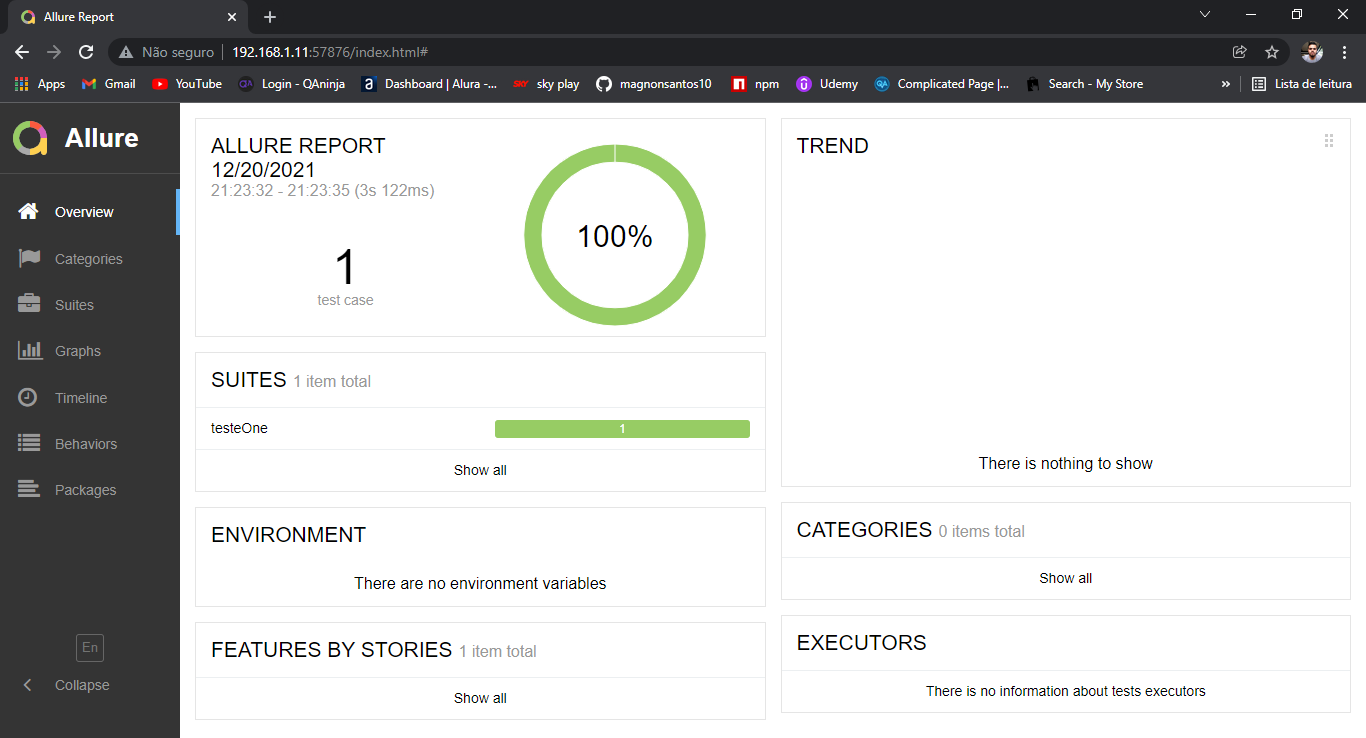 GitHub - magnonsantos10/AllureReport_Cypress: Configuração do Allure ...