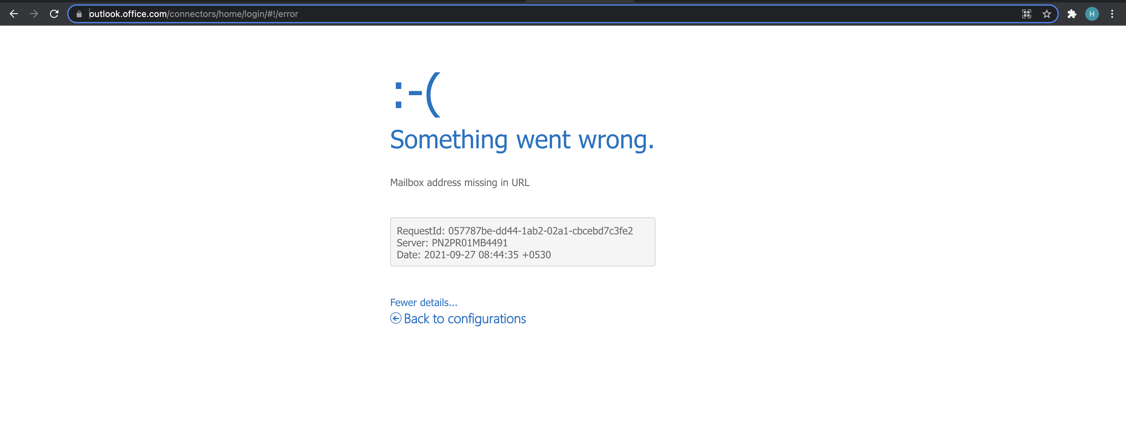 Connector Developer Portal not working · Issue #949 · OfficeDev/outlook-dev-docs · GitHub