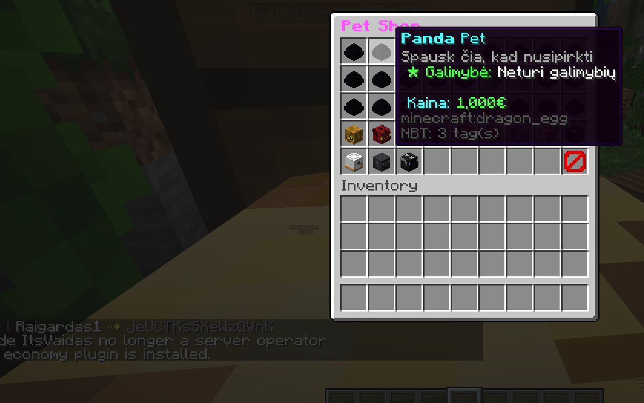 Cant purchase a pet · Issue #121 · GC-spigot/AdvancedPets · GitHub