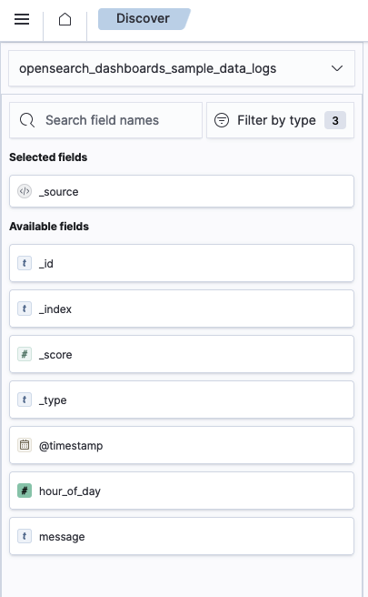 [BUG] Discover - "Field" pane not collapsible · Issue #5472 · opensearch-project/OpenSearch ...