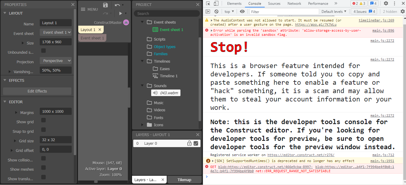 Fail Import Sound 510kbps · Issue 5424 · Scirraconstruct Bugs · Github