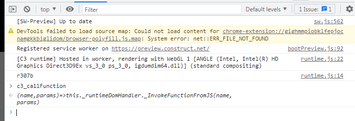 c3_ javascript calls broken, MY GAMES ARE DEAD IN THE WATER PLZ PATCH ...