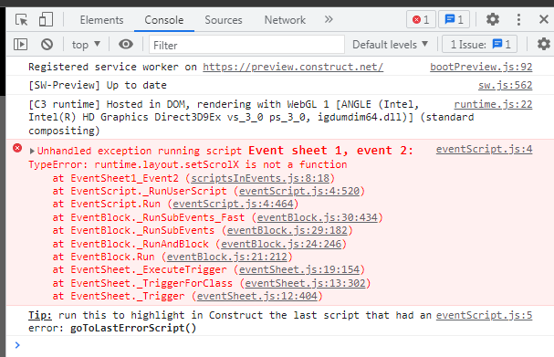 Setters instead of methods · Issue #6295 · Scirra/Construct-bugs · GitHub