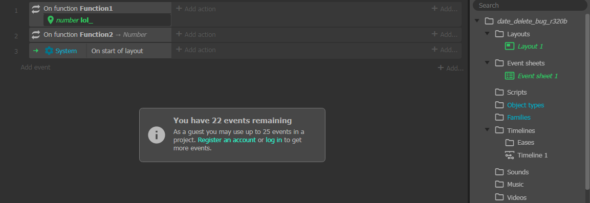 Date Delete Bug Space Invader · Issue 6296 · Scirra Construct Bugs · Github