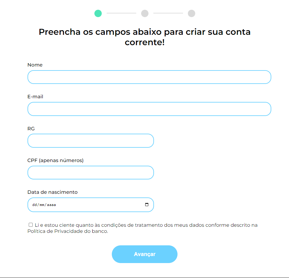 GitHub - agr3w/MoniBank: Projeto desenvolvido durante o curso: JavaScript: "validando ...