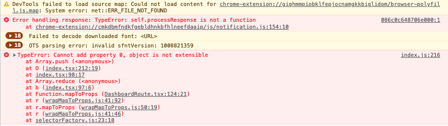 Resolve pushing into frozen array error in src/variables/selectors/index.tsx · Issue #5523 ...