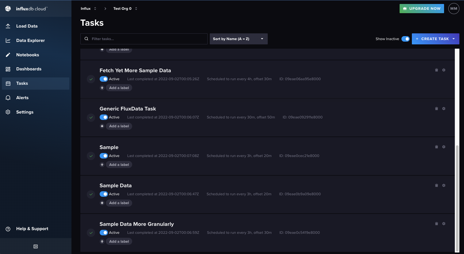 pagination not showing on tasks page when multiOrg flag enabled · Issue #5632 · influxdata/ui ...