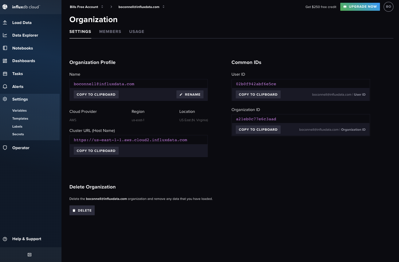 Self-Removal from Org on Account Page But Not Org Tab · Issue #6511 · influxdata/ui · GitHub