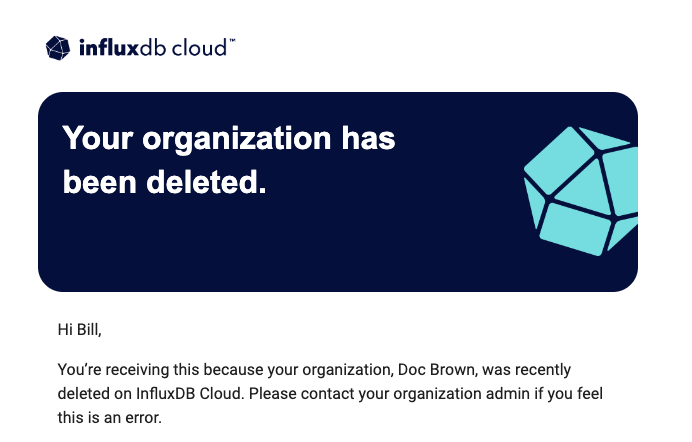 Multi-User Org Deletion · Issue #1012 · influxdata/ui · GitHub