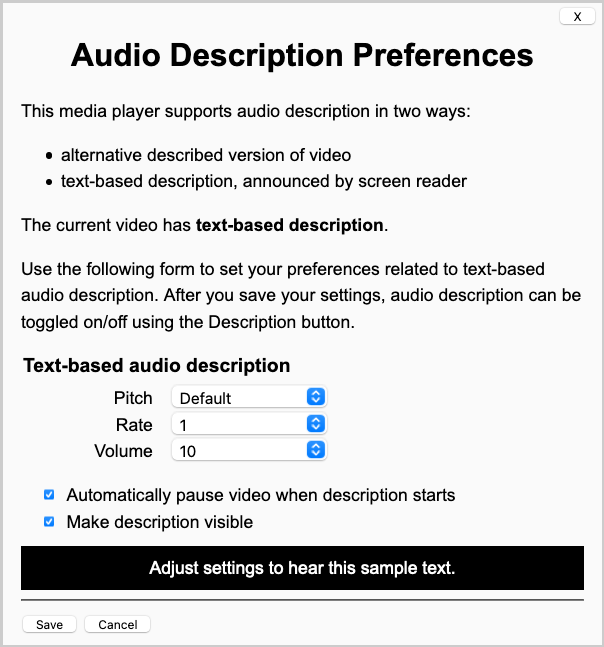 Add new preference options for playback of text-based audio descriptions · Issue #445 ...