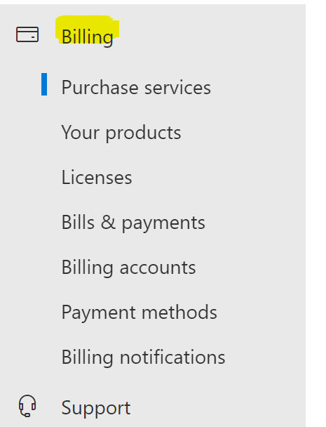 Manage Subscriptions - Microsoft 365 Admin Center · Issue #1605 ...