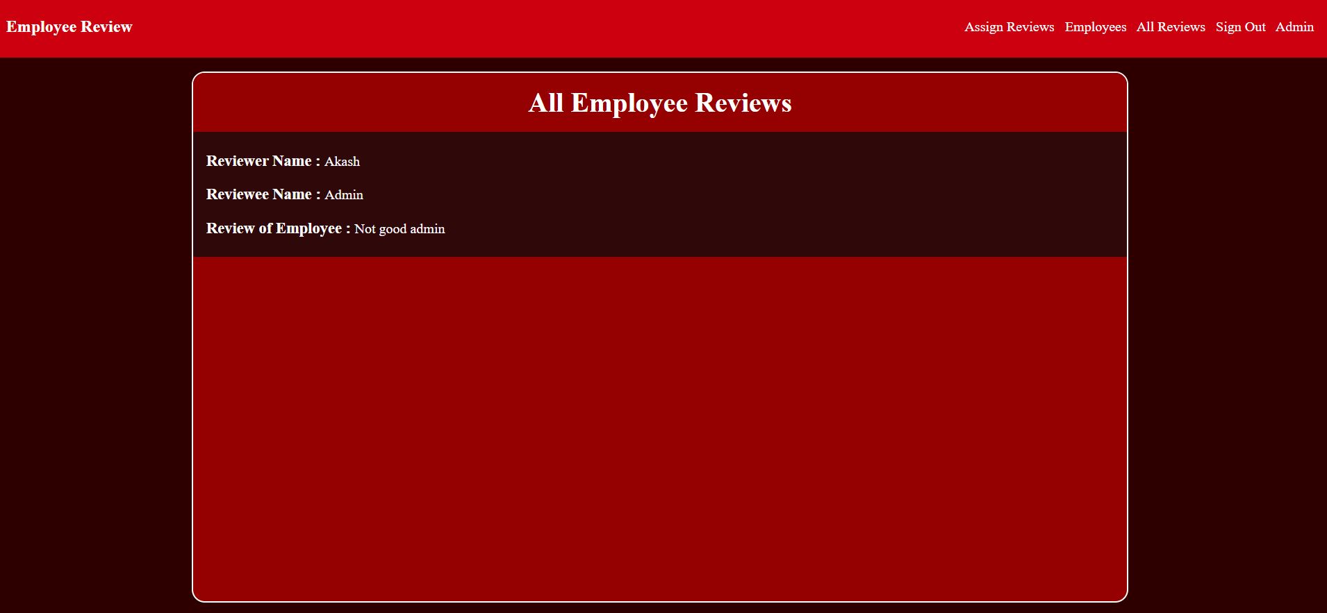 GitHub - gauravmjain/Employee_Review_System