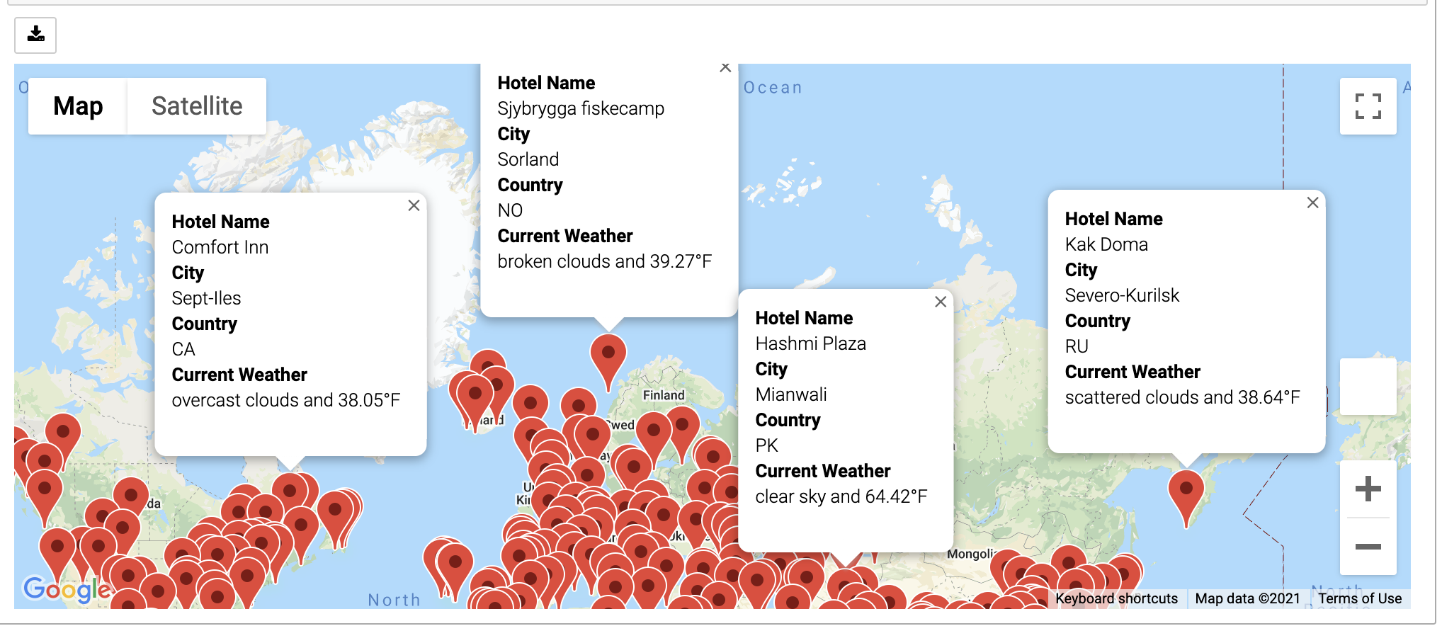 GitHub - Sherin-Chacko/Module-6-Challenge: World_Weather_Analysis