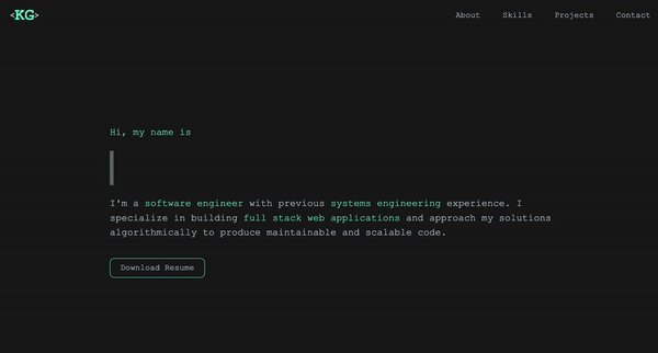 GitHub - keguerrero8/Portfolio_V1: Personal portfolio to showcase my ...