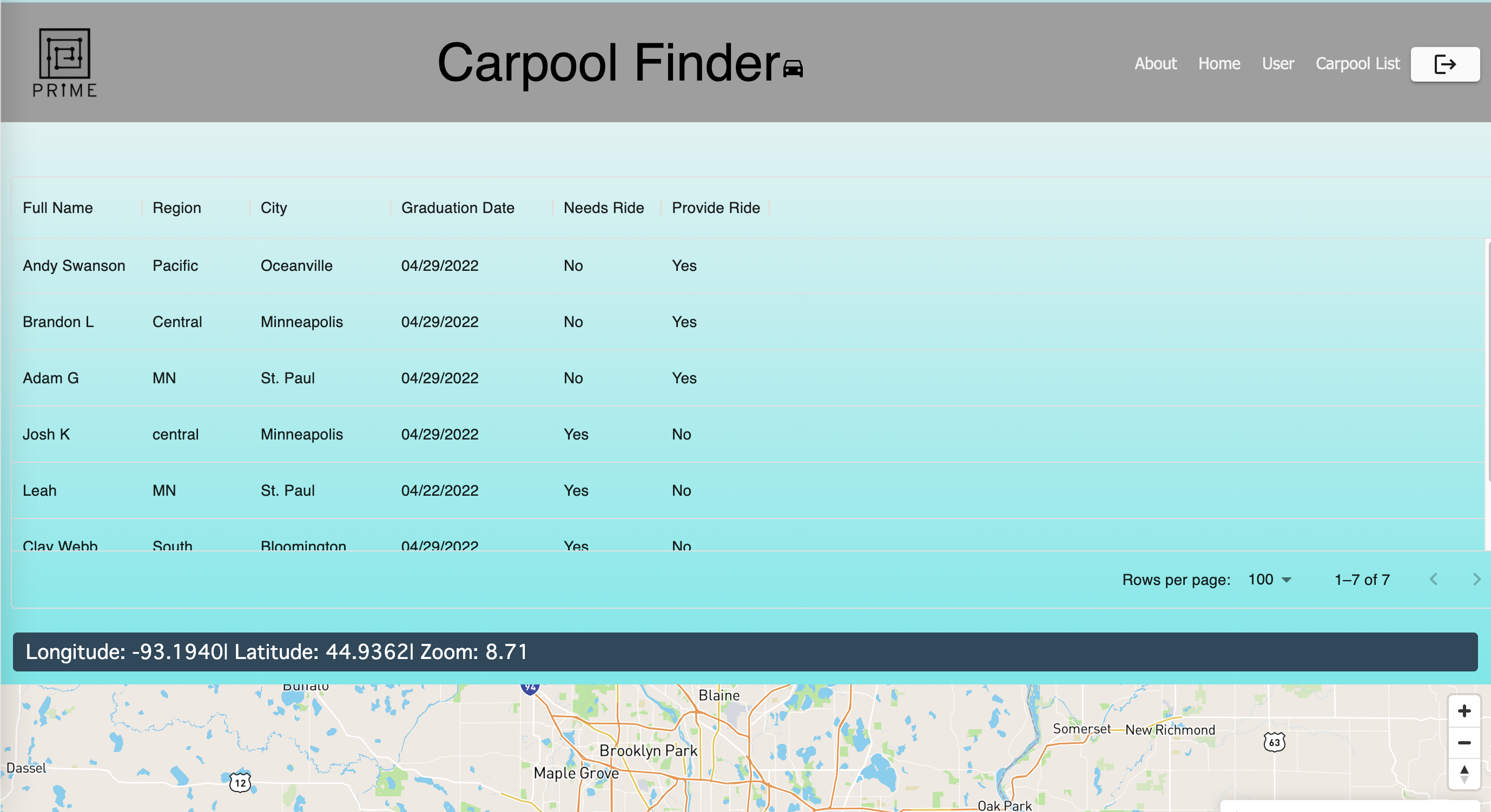 GitHub - Leah-Atkins84/prime-carpool-finder: An app for prime students to find rides and network