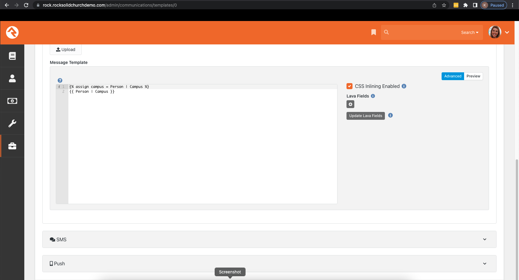 Liquid Error: Null reference · Issue #4988 · SparkDevNetwork/Rock · GitHub