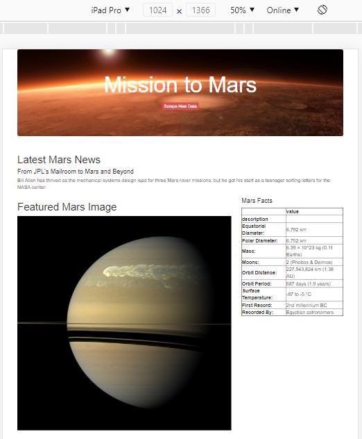 GitHub - NateNewland/Mars_Analysis