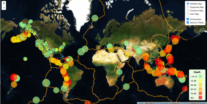 GitHub - NateNewland/Mapping_Earthquakes
