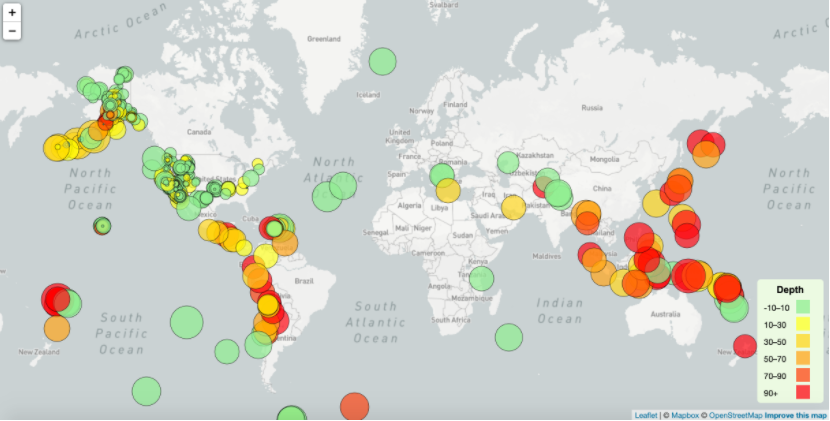 GitHub - NateNewland/Mapping_Earthquakes