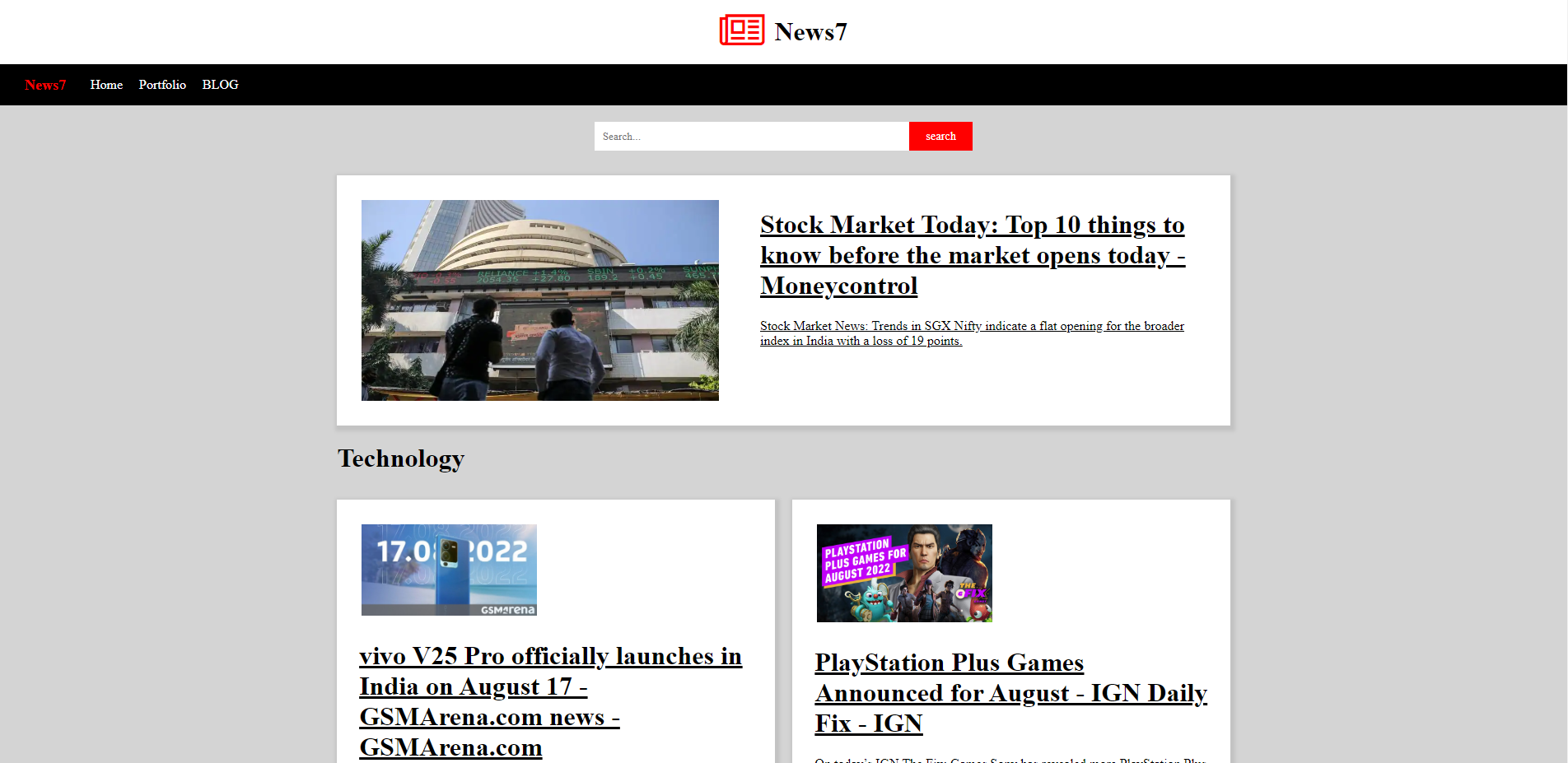 GitHub - RohanNikale/news-website